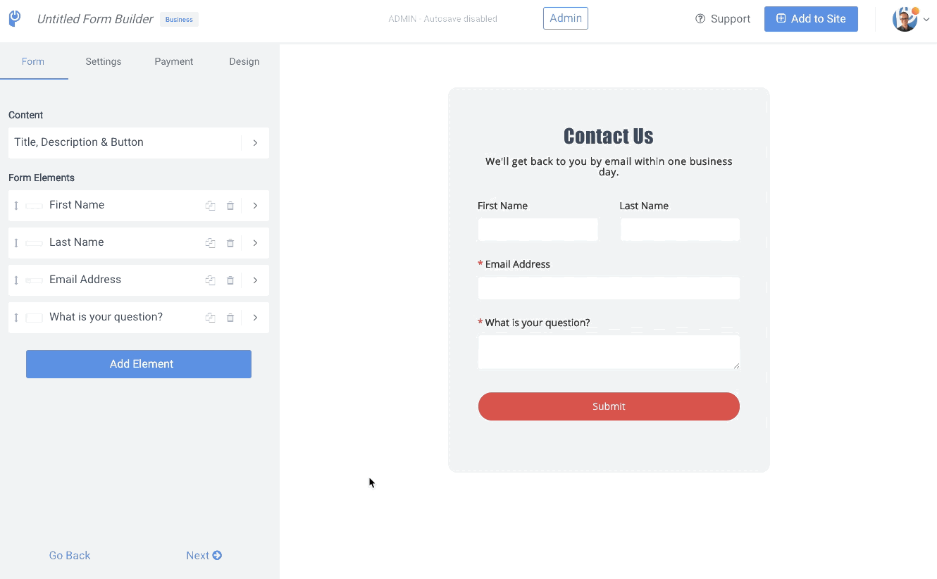 How to add Elements to POWr Forms – POWr How to add Elements to POWr Forms – POWr