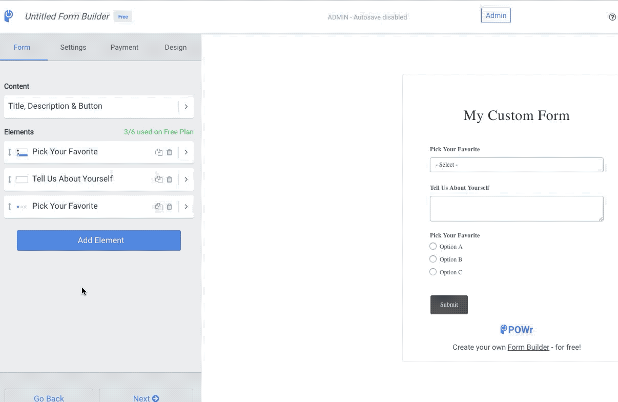 How to Add an Email Address Element to Your Form and Make it Required ...